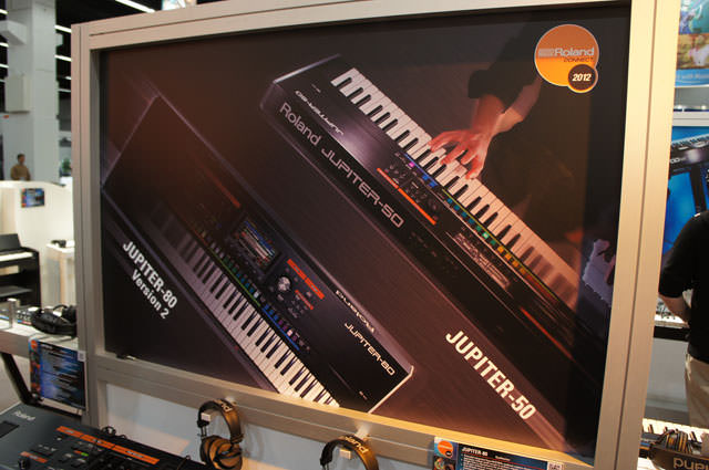Musikmesse: 写真で見るローランド JUPITER-50 - ICON