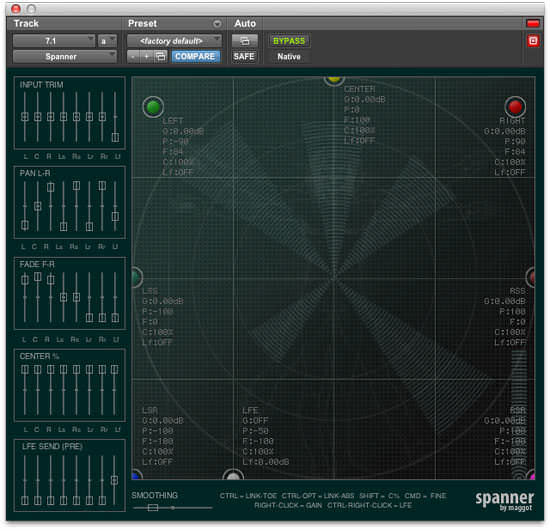 Pro Tools 10／AAXフォーマットに最適化された統合サラウンド・プラグイン、「spanner」 - ICON