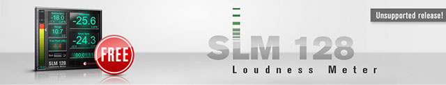 Steinberg、EBU R 128準拠のラウドネス・メーター・プラグイン、「SLM 128 Loudness Meter」の無償配布を開始 ...