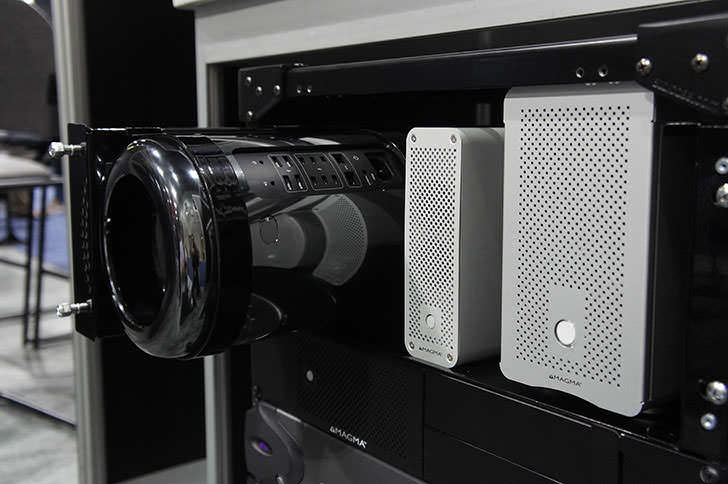 AES 2014: Magma、新型Mac ProとThunderbolt拡張シャーシのラックマウント・キットを今月発売 - ICON