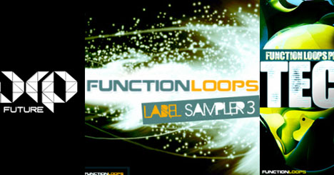 Function Loops、EDMやテクノ／ハウスに適した3種類のサンプル集を無償配布中 - ICON