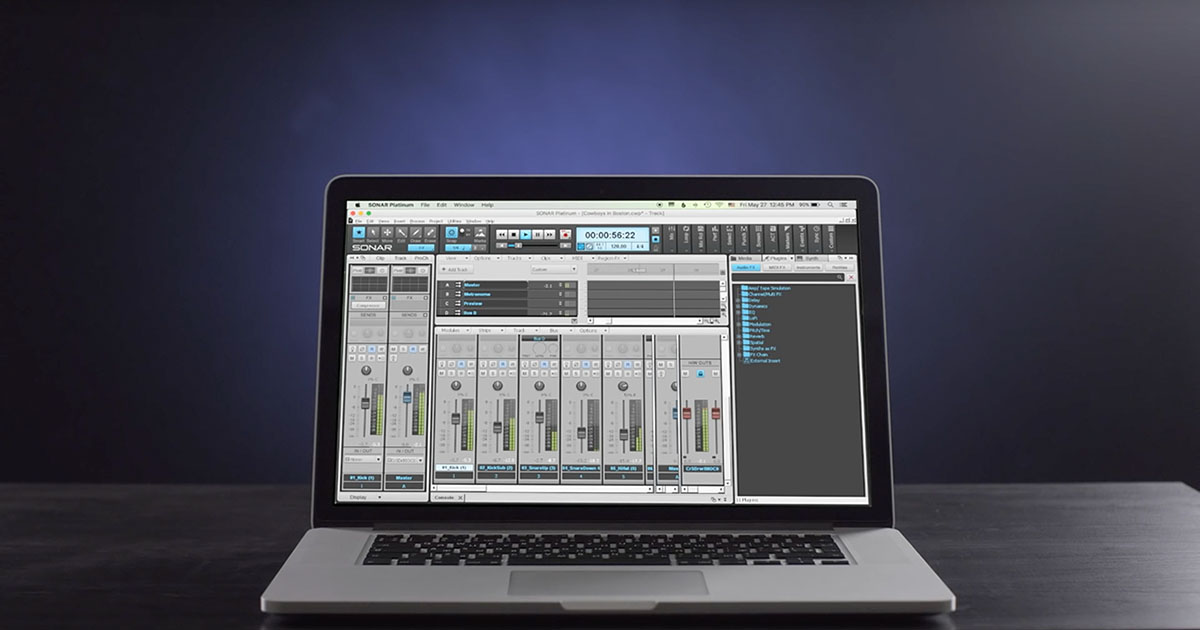 Cakewalk、遂にSONARのMac対応を正式発表！ パブリック・アルファ版の「SONAR OS X Alpha」を今秋提供開始！ - ICON