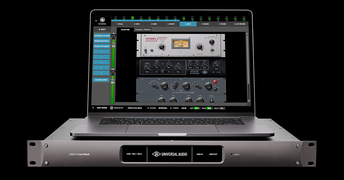 UADプラグインをリアルタイムに使うための新製品、Universal Audio「UAD-2 Live Rack」が本日から販売開始！ - ICON