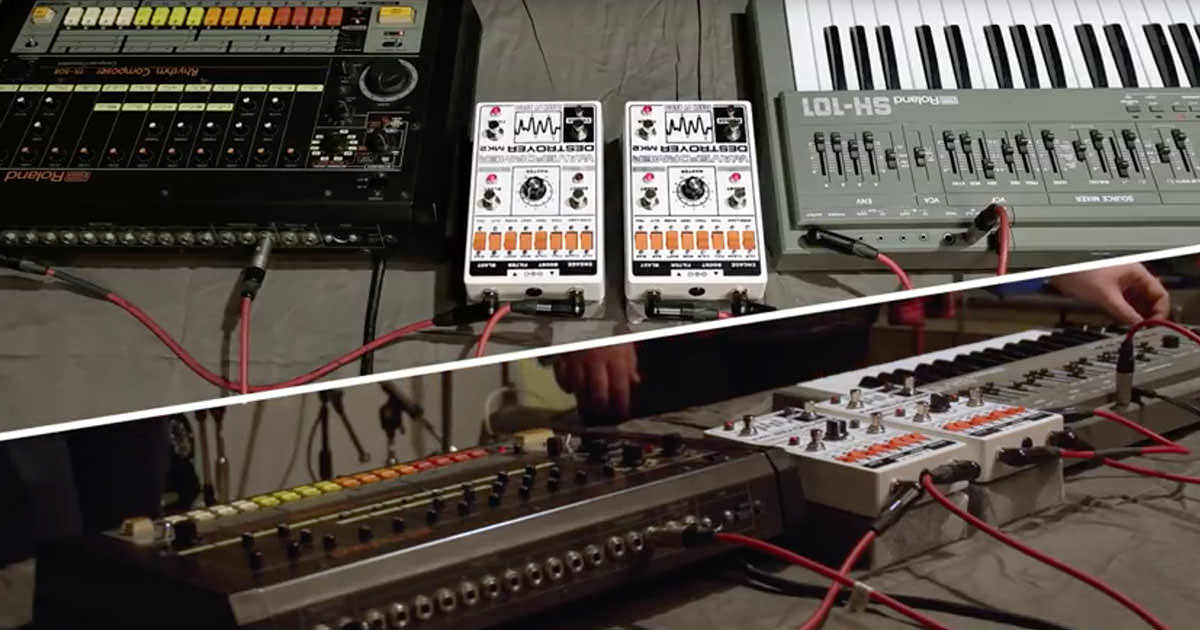 WORLD SYNTHESIZER #11：シンセシストにも人気のファズ、Death By Audio Waveformer ...