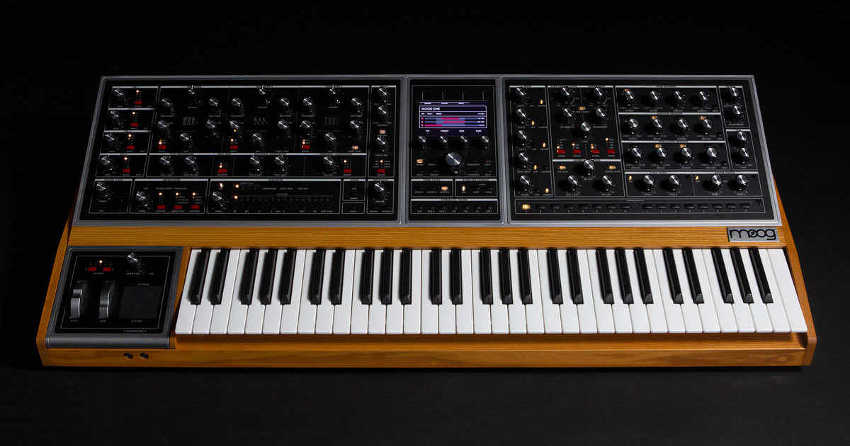 Moogのフラッグシップ・シンセサイザー、「Moog One」の国内販売が開始…… “究極のMoog”が遂に入手可能に - ICON