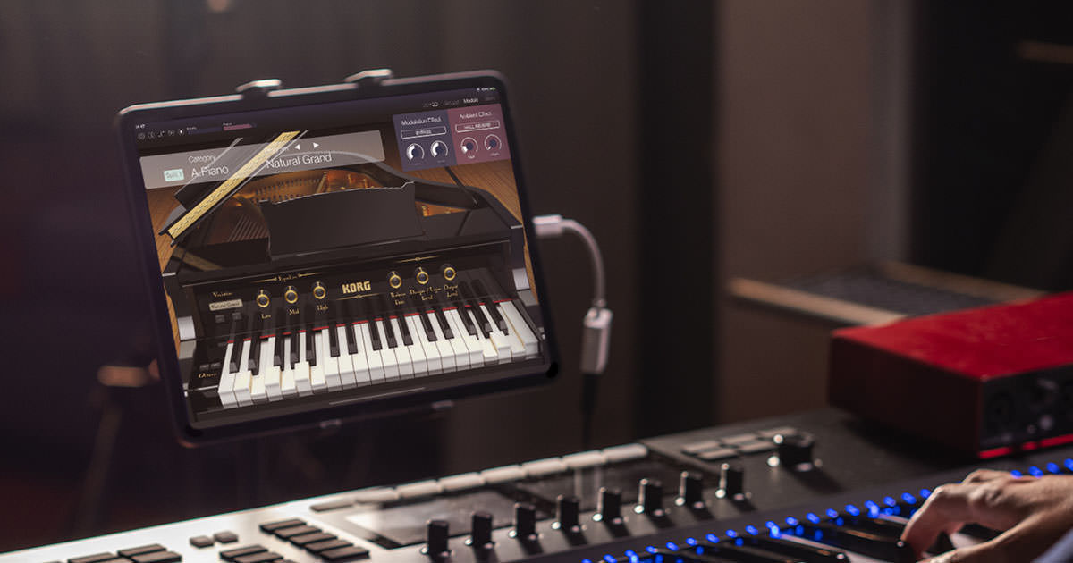 コルグ、iPad／iPhone対応の音源アプリをアップデート、新たに“KORG Module Pro”として販売開始 〜 8月末まで50 ...