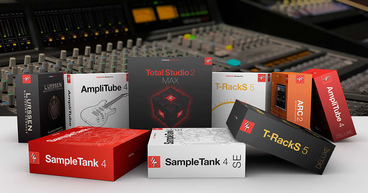 IK Multimedia、SampleTankやT-RackSを半額で販売する期間限定プロモを開始…… バンドルのTotal Studio ...