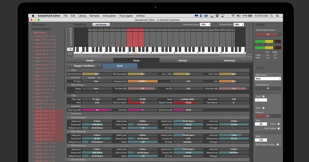 IK Multimedia、「SampleTank Editor」の無償提供を開始…… SampleTank 4にサンプルを読み込み ...